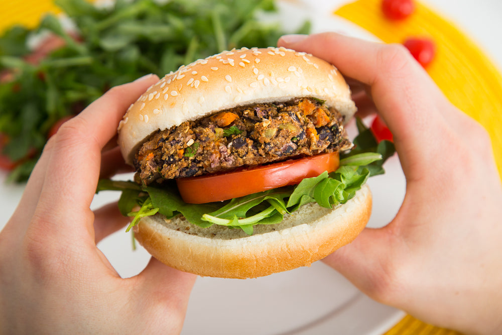 Cricket Powder Bean Burger | Best Protein Recipe - Näak NA