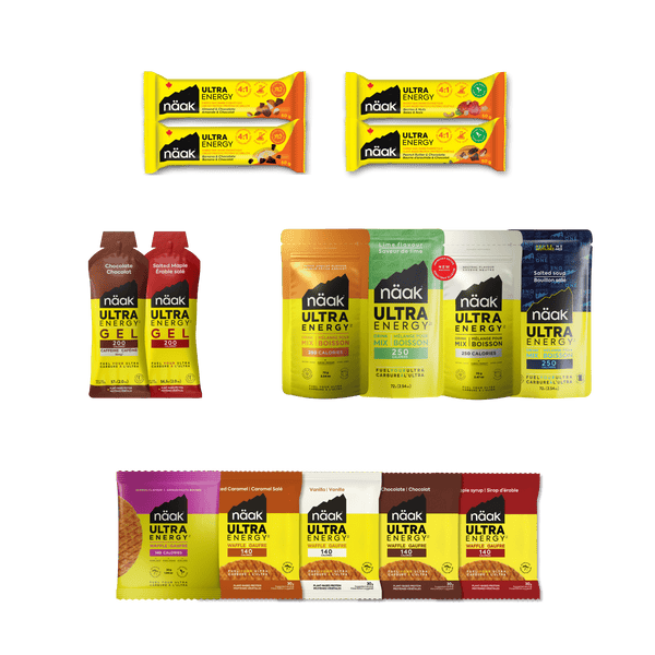 Choose the right sports nutrition pack for training - Näak NA